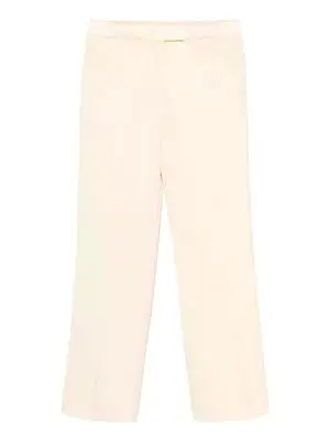 Zimmermann Illustration Wool Blend Trousers - Yellow