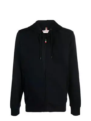 Orlebar Brown Zip-up Wool Hoodie - Blue