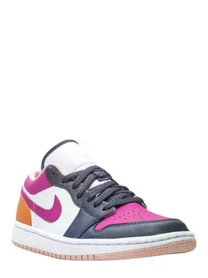 JORDAN 1 Low Se "mismatched Purple/magenta" Sneakers - Blue