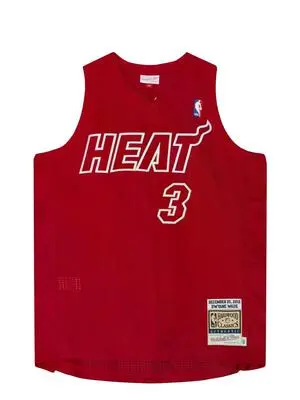 Mitchell & Ness Miami Heat 2012 Dwyane Wade Christmas Day Jersey - Red
