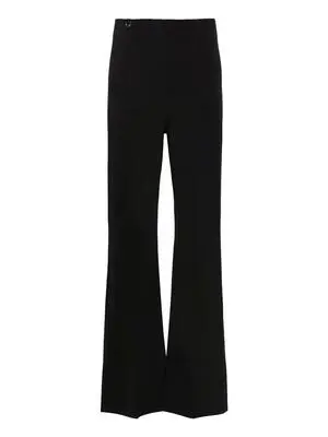 Jacquemus Apollo Flared Trousers - Black