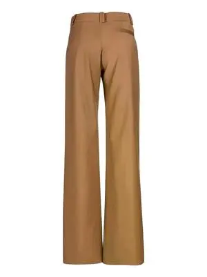 ALEKSANDRE AKHALKATSISHVILI Virgin Wool Straight-leg Trousers - Brown
