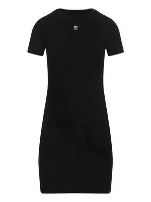 Givenchy Logo-appliqué Dress - Black