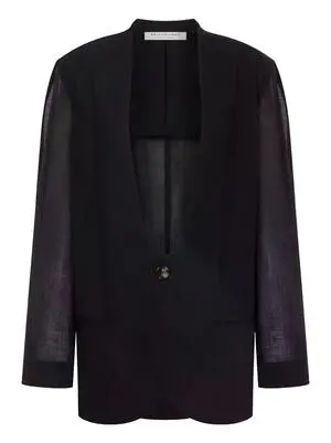 Philosophy Di Lorenzo Serafini Single-breasted Blazer - Black