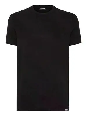 Dsquared2 Embroidered-logo T-shirt - Black