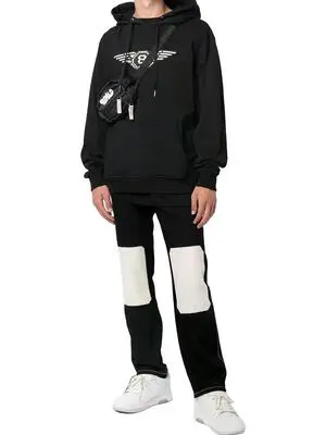 MOSTLY HEARD RARELY SEEN 8-BIT Flying 8 Cotton Hoodie - Black