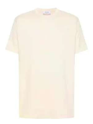 Off-White Arrows Emblem Cotton T-shirt - Neutrals
