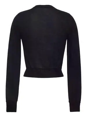 Adam Lippes Fine-knit Cardigan - Black