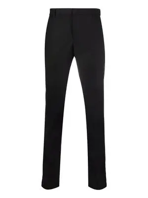 DONDUP Mid-rise Slim-fit Trousers - Black