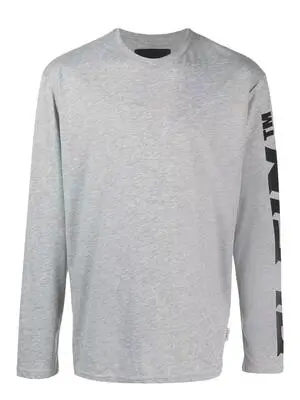 PHILIPP PLEIN Logo-print Long-sleeved T-shirt
