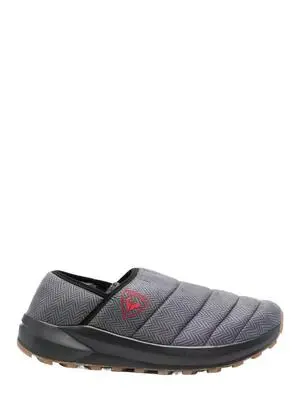 Rossignol Quilted Padded Slippers - Grey