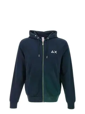 SUN 68 Zip-up Hoodie - Blue