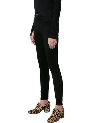 Paige Margot Ultra-skinny High Rise Jeans - Black
