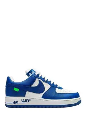 Nike X Louis Vuitton Air Force 1 Low Virgil Abloh Sneakers - Blue