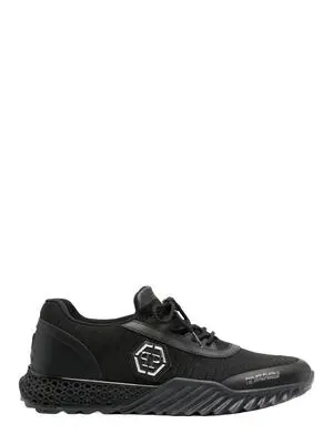 Philipp Plein Hexagon Low-top Runner Trainers - Black