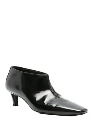 TOTEME Calf Leather Pumps - Black
