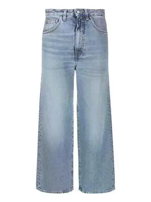 TOTÊME High-Waisted Wide-Leg Jeans