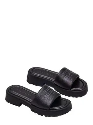 Marc Jacobs Marc Jacobs The Lug Sole Slide Black