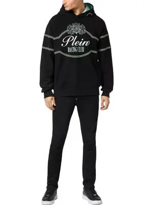 Philipp Plein Racing Club Hoodie - Black