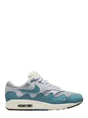 Nike X Patta Air Max 1 Noise Aqua Sneakers - Silver