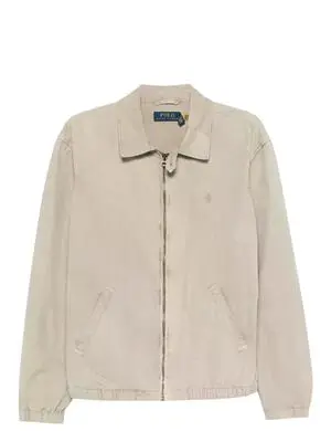Polo Ralph Lauren Polo Pony Motif Zip Jacket - Green