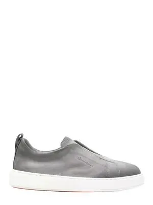 Santoni Victory Slip-on Sneakers - Grey