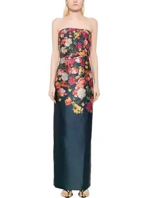 Sachin & Babi Sabine Gown - Blue