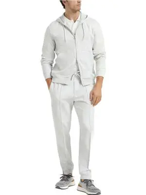 Brunello Cucinelli Drawstring Track Pants - Grey