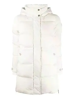 Woolrich Alsea Feather-down Hooded Parka - Neutrals