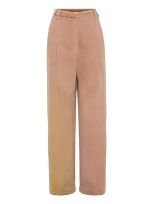 BRUNELLO CUCINELLI Pleated Wide-Leg Trousers