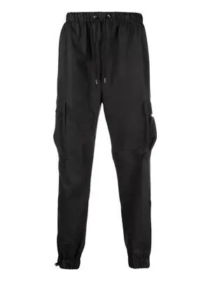 Rains Tapered Cargo Trousers - Black
