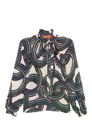 La DoubleJ Cerere Printed Blouse - Neutrals