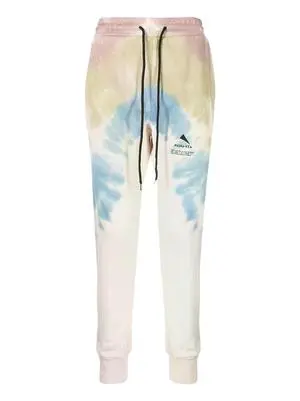 MAUNA KEA Tie-dye Print Track Pants - Brown