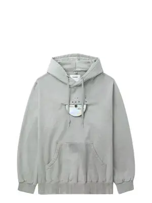 DOUBLET Cotton Jersey Hoodie - Grey