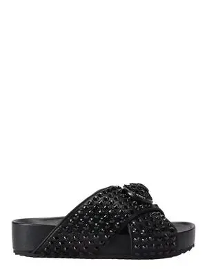 Kurt Geiger Chelsea Drench Embellished Platform Sandals - Black