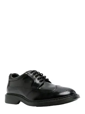 Hogan Leather Lace-up Oxford Shoes - Black