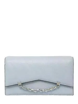 Karl Lagerfeld Leather Cross Body Bag - Blue