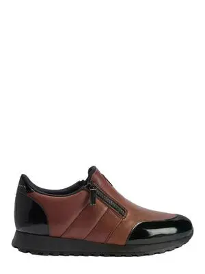 GIUSEPPE ZANOTTI Ilde Run Double-zip Low-top Sneakers - Brown