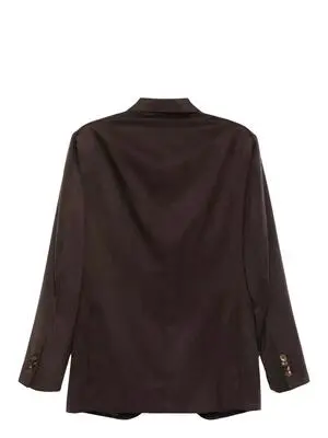 Caruso Single-breasted Suit - Brown
