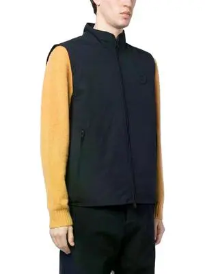 Woolrich Padded Zip-up Vest - Blue