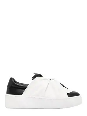 Ports 1961 Knot Detail Slip-on Sneakers - Black