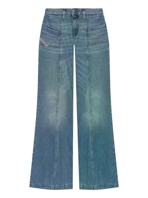 DIESEL® D-akii 0clba Flared Jeans - Blue
