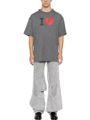 MAGLIANO I Suffer T-shirt - Grey