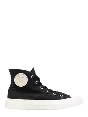 MISBHV High-top Monogram Sneakers - Black