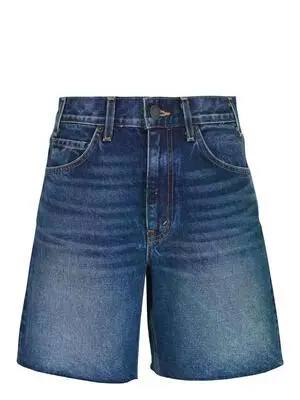 NILI LOTAN Denim Shorts - Blue