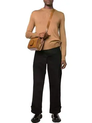 BALLANTYNE Crew Neck Wool Sweatshirt - Neutrals