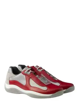 Prada America's Cup Sneakers - Red