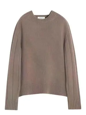 LANVIN Seam Detail Jumper - Neutrals