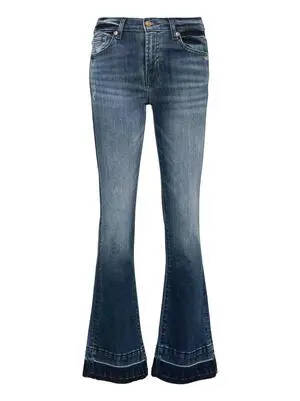 7 FOR ALL MANKIND 7 For All Mankind Tailorless Mid-Rise Bootcut Jeans