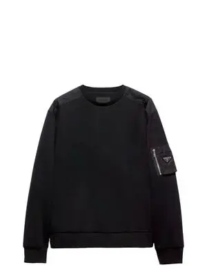 PRADA Paneled Sweatshirt